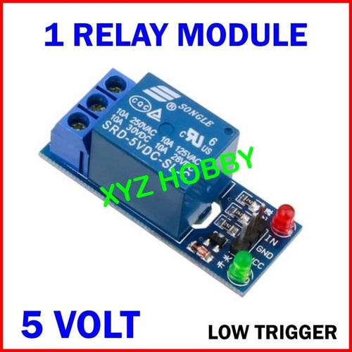 Jual Relay Module 1 Channel 5V DC Modul Relay 1 CH 5 Volt 1CH - Jakarta ...