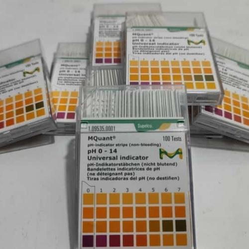 Jual pH stik / Universal Indicator pH / pH test Brand MERCK 100 Test ...