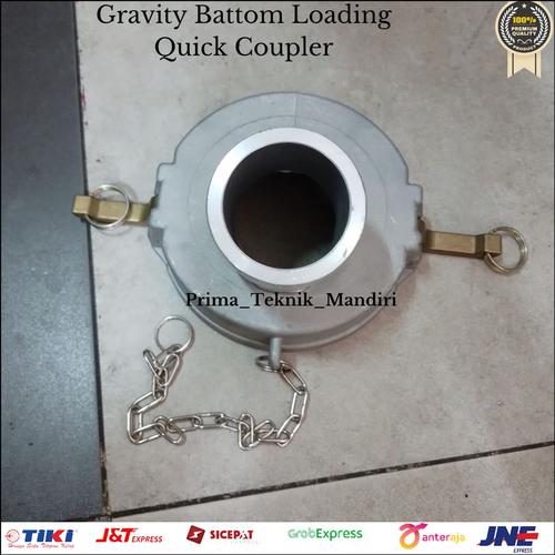 Jual Camlock Gravity Coupler 4"(6"x4")Quick Coupler Battom Loading l ...