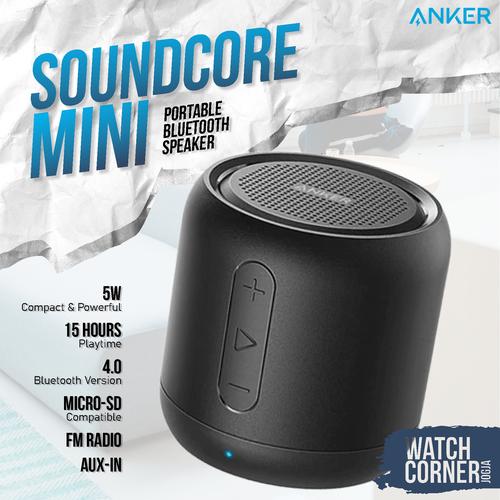 Jual ANKER SoundCore Mini Compact Portable Bluetooth Speaker FM - A3101 ...