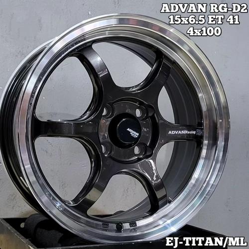 Jual velg racing r15 ADVAN RG D2 velg mobil ring 15 lebar 6,5 yaris ...