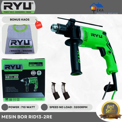 Jual Mesin Bor Impact RYU RID-13-2Re Bor Beton Besi Kayu 710 Watt RID13 ...