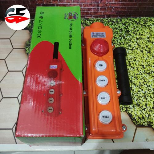 Jual Hoist Push Button COB-62P 4 tombol With Emergency Stop 2tombol ...
