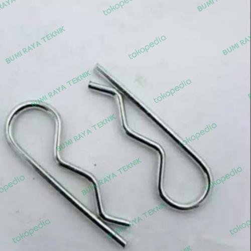 Jual Cotter Pin /Pin Clip R Kawat 6mm Baja Galvanis - Jakarta Barat ...