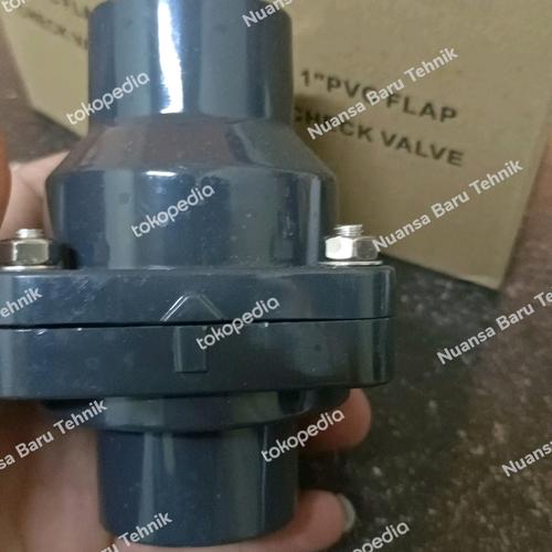Jual Swing Check Valve PVC Socket 1" inch/Klep Tabok Socket PVC ...