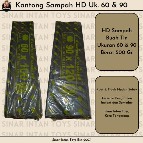 Jual Kantong Plastik Sampah Trash Bag Tin HDPE Ukuran uk 60 x 100 90 x ...