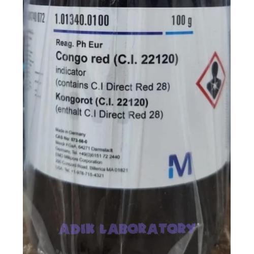Jual CONGO RED INDICATOR 25GR M E R CK 1.01340.0025 / KONGO Merah/Congo ...