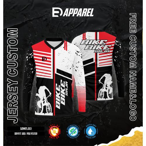 Jual JERSEY GOWES SEPEDA FULL PRINTING FREE CUSTOM NAMA | LOGO | GOWES ...