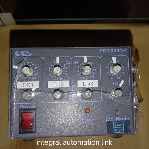 Jual CCS PD2-3024-4 (CE) LIGHT SOURCE CONTROLPOWER SUPPLY used good ...