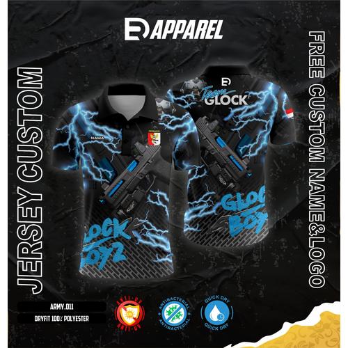 Jual JERSEY MENEMBAK ARMY FULL PRINTING FREE CUSTOM NAMA | LOGO | ARMY ...