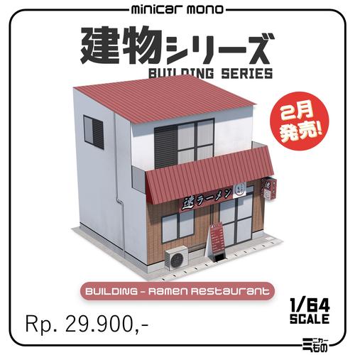 Jual Diorama Papercraft Tatemono -Ramen Restaurant- - Jakarta Pusat - MiniCar Mono | Tokopedia