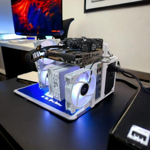 Jual Casing PC Open Case ATX MATX ITX Testbench - Paket Basic, Abu-abu ...