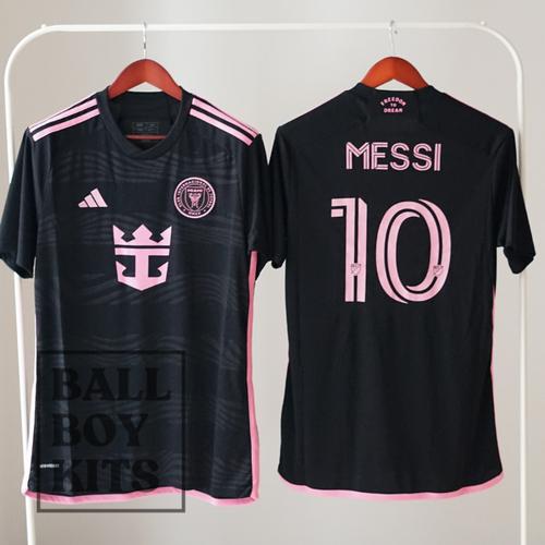 Jual Original #10 Messi Inter Miami 2023-24 Away Kit Stadium Jersey ...
