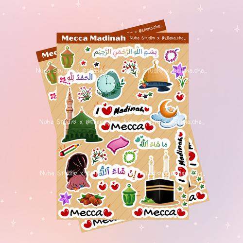 Jual Sticker by eliana.cha_ | Mecca Madinah Mekka Makkah Aqsa Aqsha ...