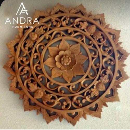 Jual panel hiasan dinding kayu jati,frame ukir penghias ruangan ...