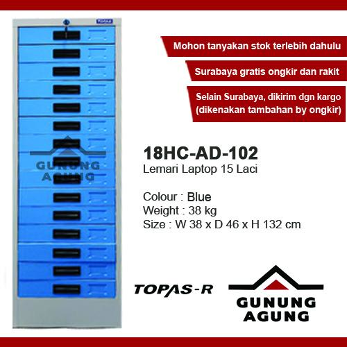 Jual Lemari Laptop Besi 15 Laci - Laci Laptop / Arsip TF009 - Kota ...