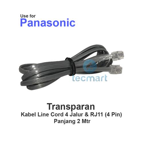 Jual Kabel Line Telepon 2meter/ 3meter/ 5meter/ 10 meter isi 4 + Rj11 ...