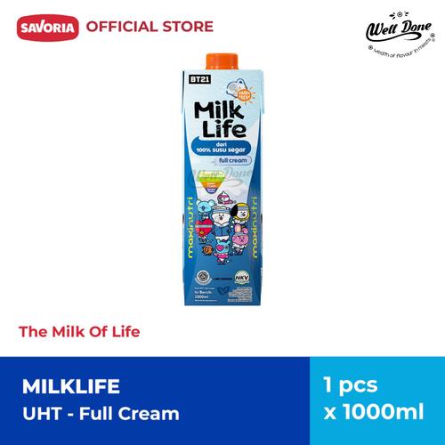 Jual Milk Life UHT Full Cream 1000ml - Kota Denpasar - Well Done Foods ...