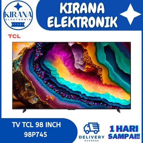 Promo TCL 98P745 GOOGLE TV 98 INCH UHD 4K WITH DOLBY ATMOS VISION 144 ...