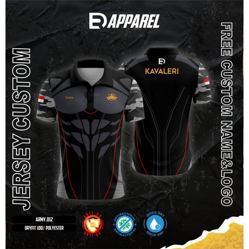Jual JERSEY MENEMBAK ARMY FULL PRINTING FREE CUSTOM NAMA | LOGO | ARMY ...