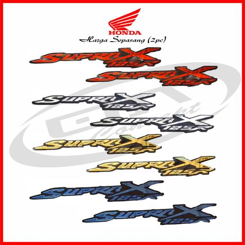 Jual 2 Emblem Honda Supra X 125 R Logo Motor 3D Akrilik Variasi ...