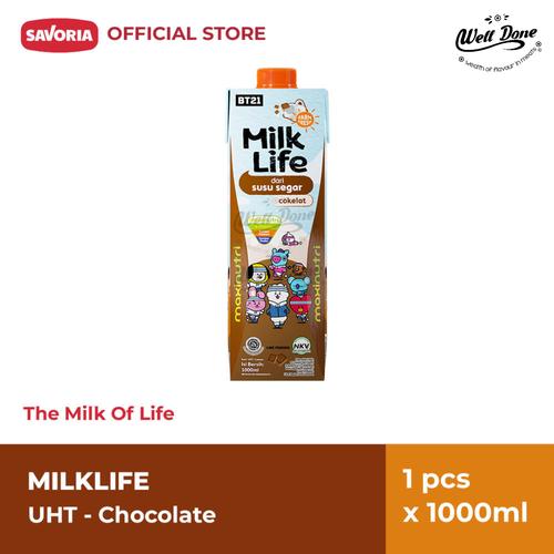Jual Milk Life UHT Chocolate 1000ml - Kota Denpasar - Well Done Foods ...