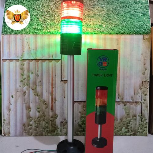 Jual Tower Light Lampu LED Dengan BUZZER Bunyi AL50E-2M-31P2 MERAH ...