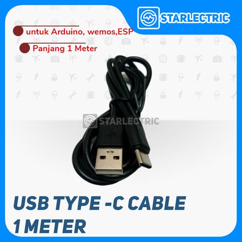 Jual Kabel USB Type A to USB Type C Cable Type-C Microcontroller Wemos ...