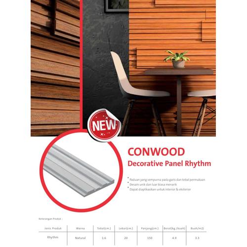 Jual CONWOOD Decorative Panel Rhythm (203x1500x16mm) - Kab. Tangerang ...