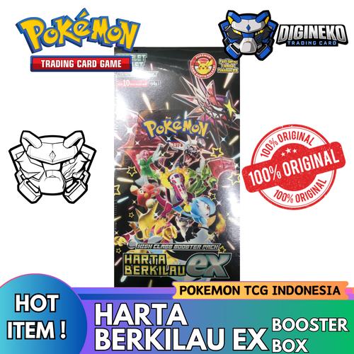 Jual Harta Berkilau EX Booster Box - POKEMON TCG INDONESIA - Jakarta Barat - DigiNeko Gaming ...