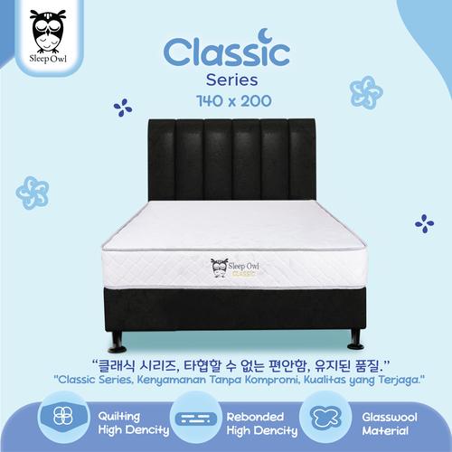 Promo SLEEP OWL SPRINGBED Spring Bed Matras Classic 140 x 200 Full Set ...
