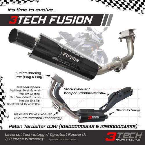 Jual Knalpot 3Tech Fusion Inovasi Baru 3 Suara Sport dan Naked 150cc - New CB150 SF, Manual ...