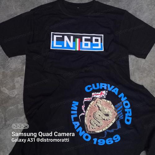 Promo KAOS INTER ULTRAS CN69 CURVA NORD MILANO 1969 - CN 1969, XXL ...