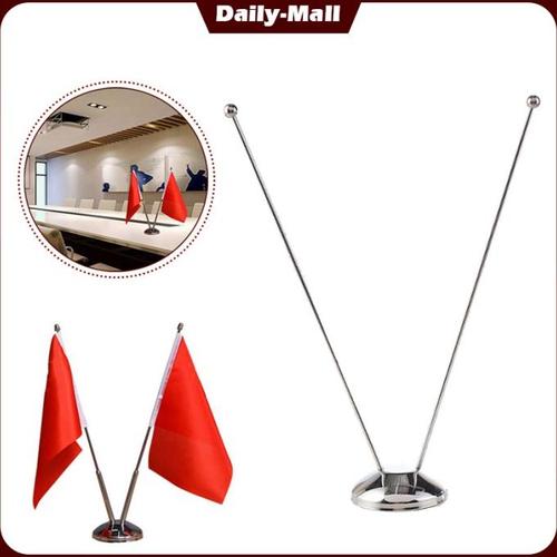 Jual Stand Tiang Bendera Meja Stainless Steel Flag Pole Tiang Bendera ...