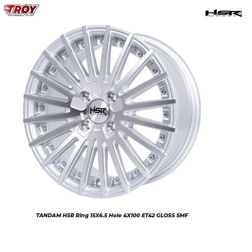Jual Velg Single Pcd 4x100 HSR TANDAM R15 Mobil Brio,Yaris,Jazz,Agya,City - Kota Bengkulu - HSR ...