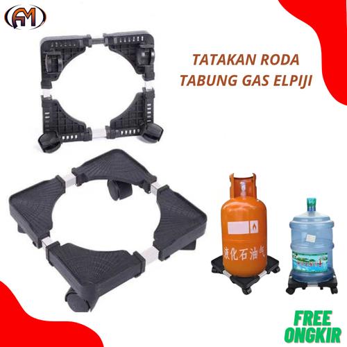Promo Roda Tabung Gas Elpiji Galon Air Pot Bunga Tatakan Alas Tabung ...