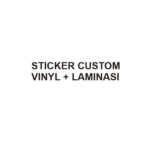 Jual Custom Sticker Vinyl + Laminasi - Kab. Bekasi - Tunin Digital ...
