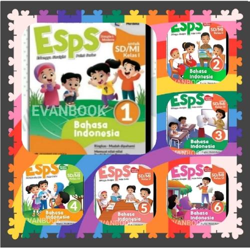 Jual Buku ESPS Bahasa Indonesia Kelas 1 2 3 4 5 6 SD MI K Merdeka Erlangga - KELAS 5 SD ...