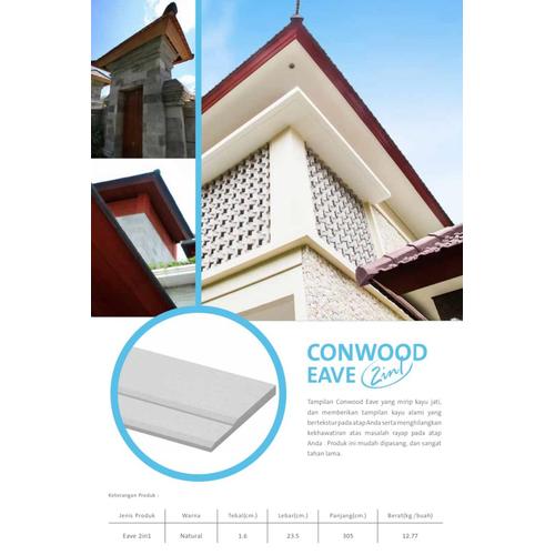 Jual CONWOOD EAVE 2in1 (235x3050x16mm) Ceiling Plafon - Kab. Tangerang ...