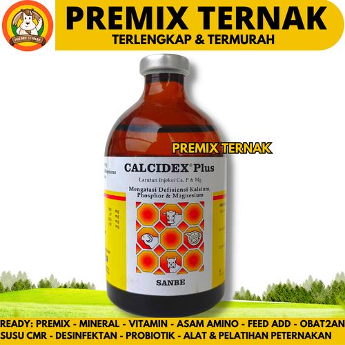 Jual CALCIDEX PLUS 100ml Obat Sapi Kambing Lumpuh Atasi Kekurangan ...