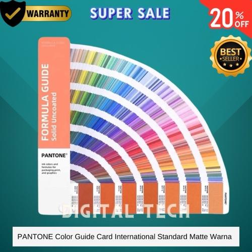 Jual PANTONE Color Guide Card International Standard Matte Warna ...