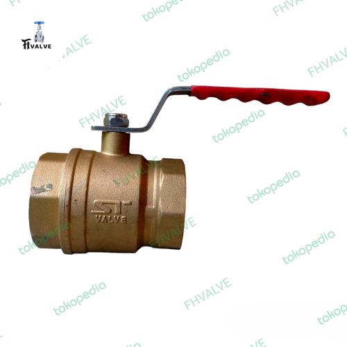 Jual Ball Valve / Stop Kran ST Brass Full Bore 2" Inch - Kota Surabaya ...