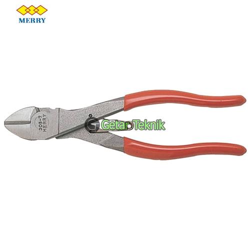 Jual Tang Potong Merry 305-7-175 Wire Nippers/Cutting Pliers For hard Wire - Kab. Bekasi - Getar ...