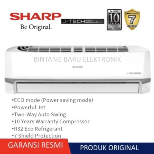 Jual AC SHARP INVERTER R32 AH-X10BEY 1PK 1 PK GARUDA WINGS JET - UNIT SAJA - Jakarta Pusat ...
