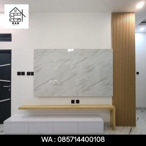 Jual RAK TV/ MEJA TV / BACKDROP TV MINIMALIS / BACKDROP TV HPL / LEMARI ...