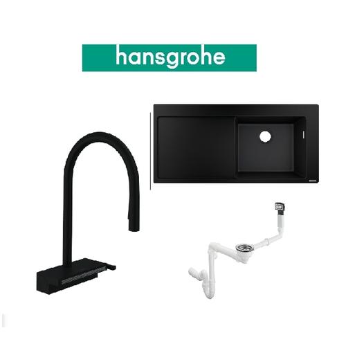 Promo hansgrohe keran sink aquno + kitchen sink bundle - Kab. Tangerang ...