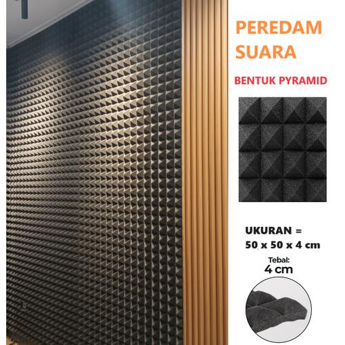 Jual Busa Peredam Kedap Suara Ruangan Dinding Model Pyramid Segitiga ...