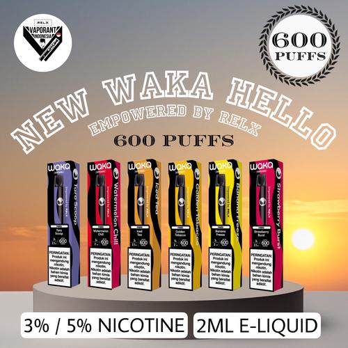 Jual WAKA HELLO DISPOSABLE BERMACAM BUAH DAN RASA - WATERMELON CHIL ...