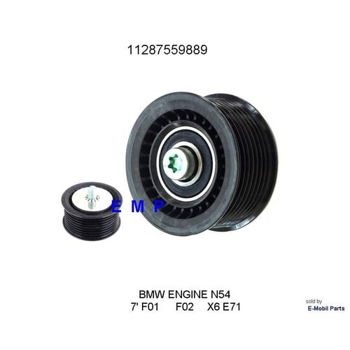 Jual IDLER PULLEY TENSIONER MESIN N54 BMW X6 E71 740i F01 11287559889 ...