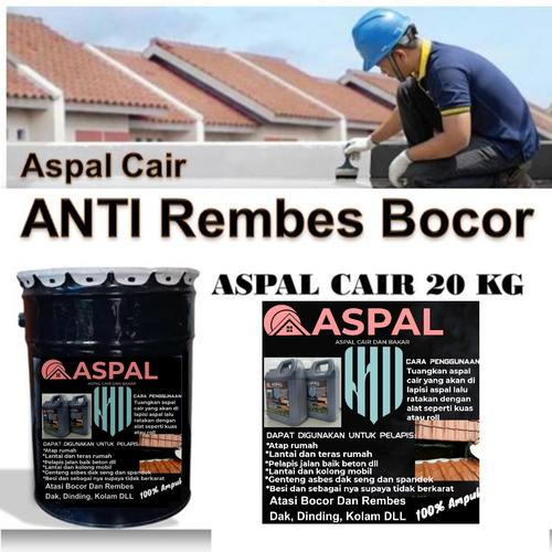 Jual Lem Tambal Seng / Talang / Atap / Genteng Aspal Sealent 1 kg ...